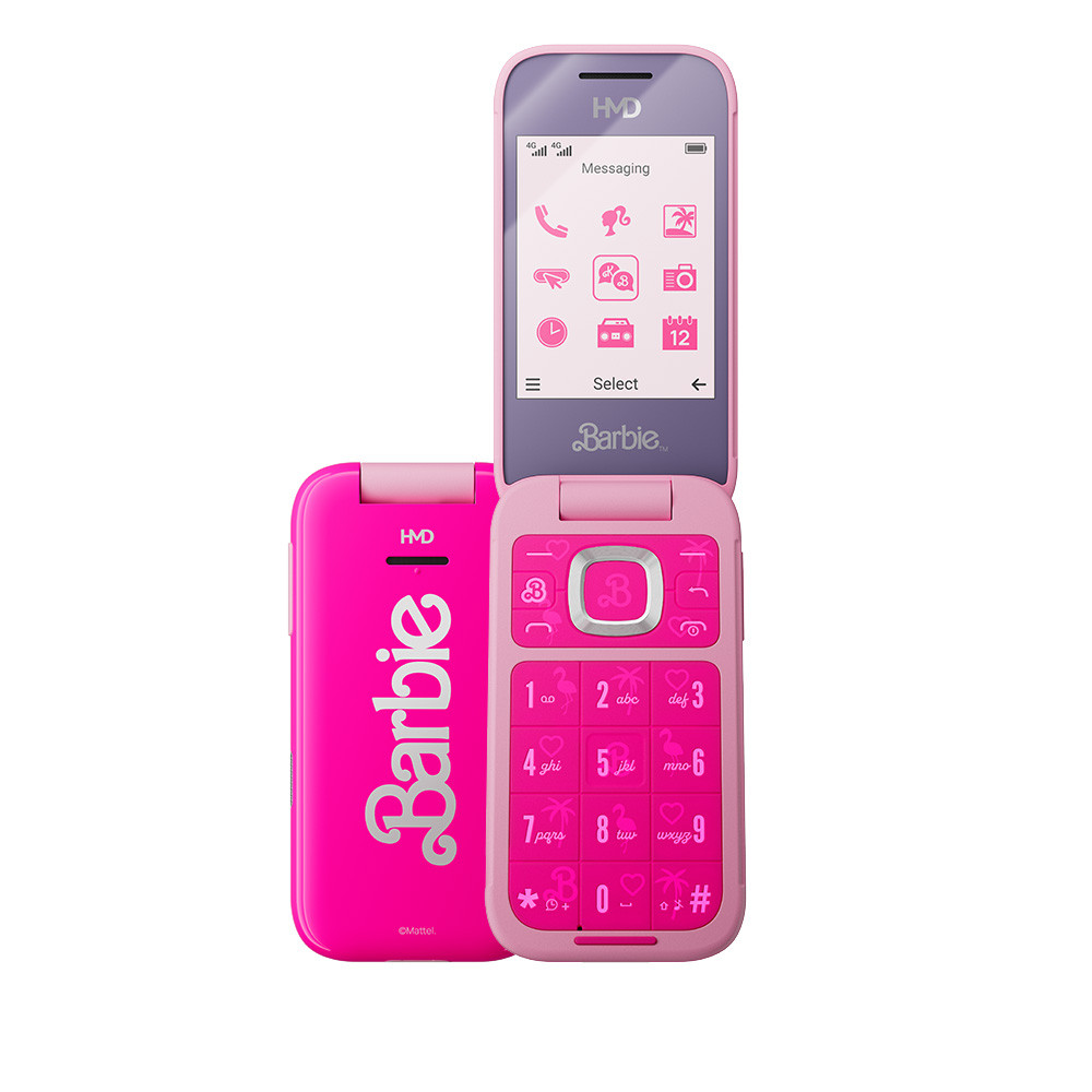 Flipový mobilní telefon HMD Barbie Phone | iSpace.cz