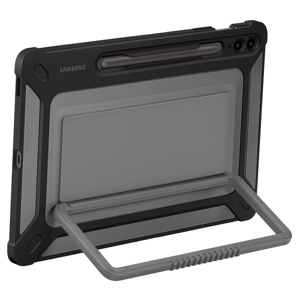 Odolný kryt pro tablet Samsung Outdoor Cover Tab S9 FE+, Titan | iSpace.cz