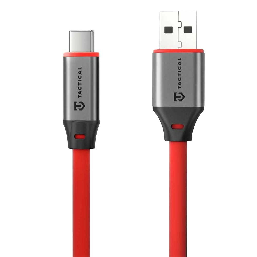 Tactical Fat Man 2.0 Cable USB-A/USB-C 1m Red | iSpace.cz