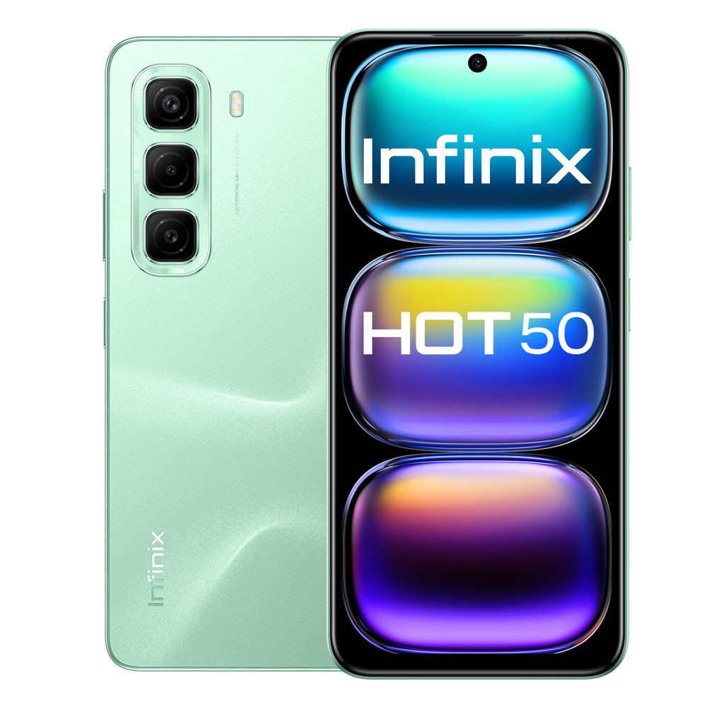 Mobilní telefon Infinix Hot 50 128+8GB Sage Green | iSpace.cz