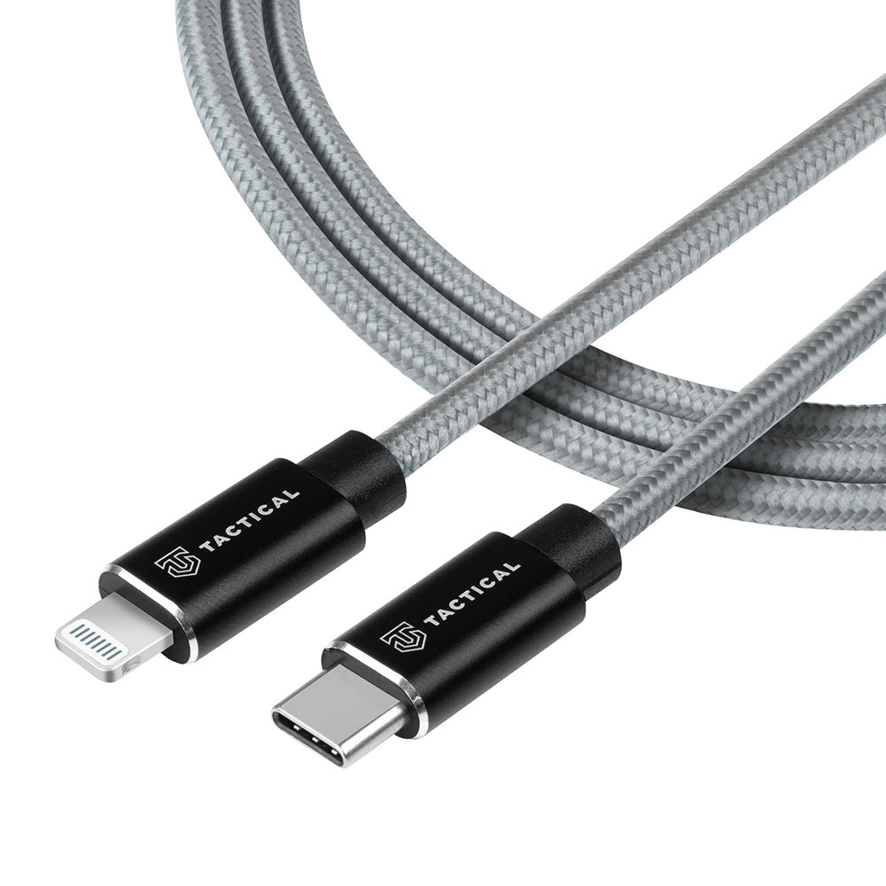 Tactical Fast Rope Cable USB-C/Lightning MFi 20W | iSpace.cz